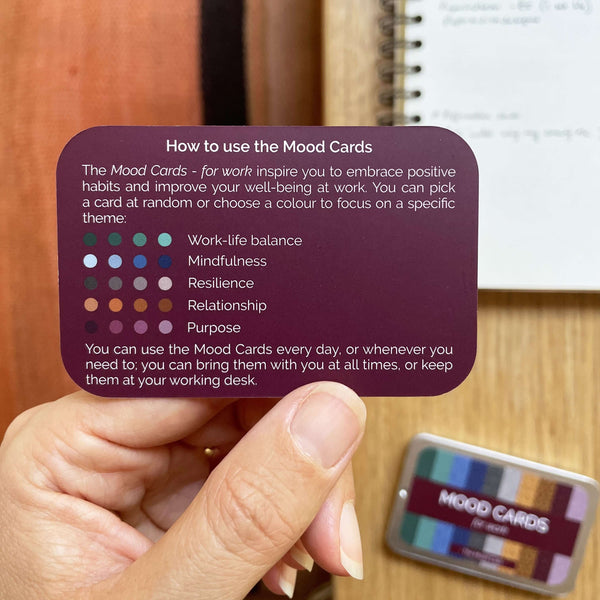 Mood Cards for work - affirmations for wellbeing at work & corporate ...